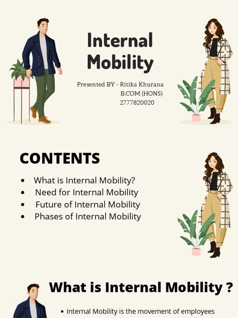 Internal Mobility: Employee Movement Within Organizations | PDF