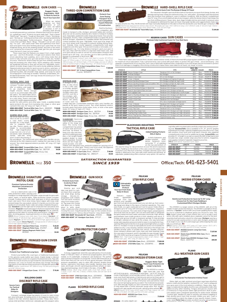 350 Office/Tech:: Gun Cases Three-Gun Competition Case Hard-Shell Rifle ...