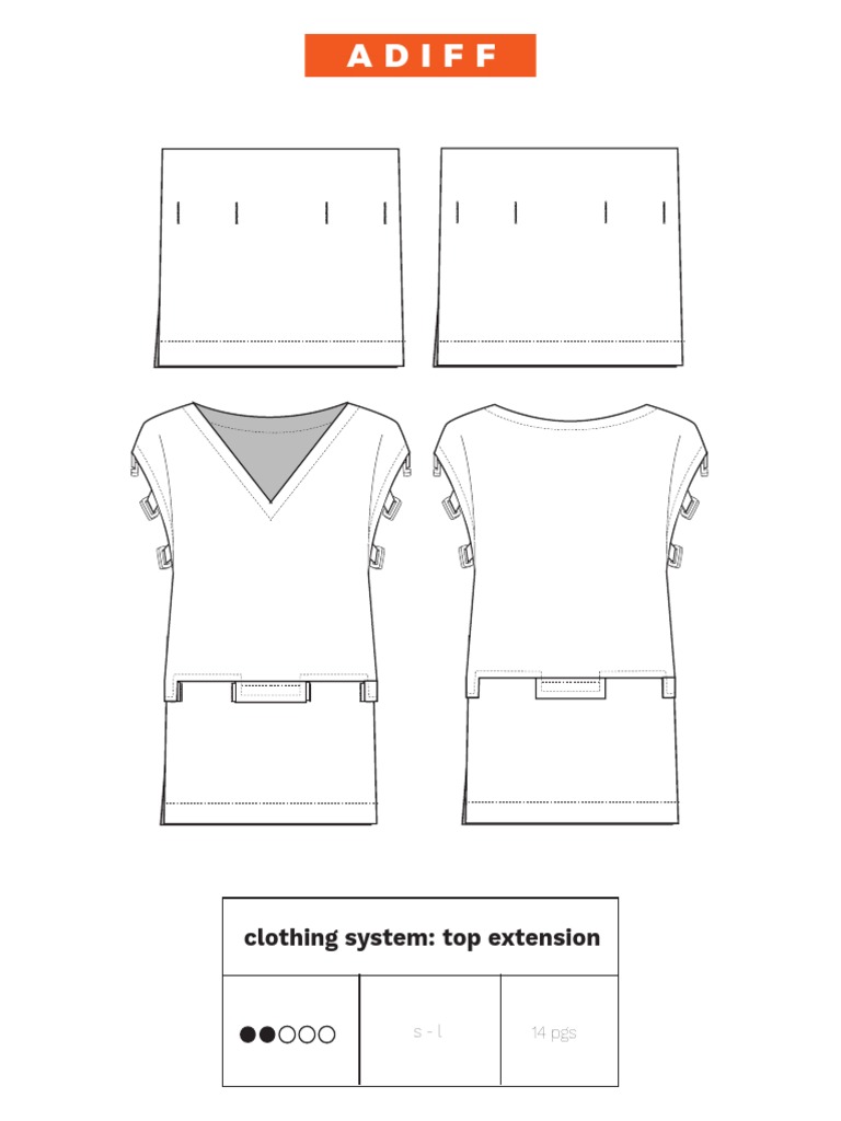 Adiff - Clothing System Top Ext | PDF | Clothing | Softlines (Retail)