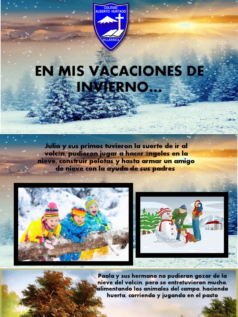 En Mis Vacaciones de Invierno | PDF