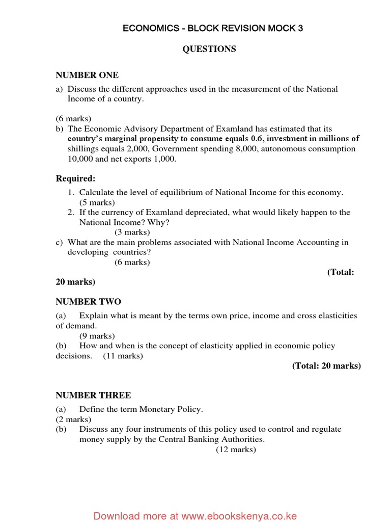 Questions: Download More at WWW - Ebookskenya.co - Ke | PDF ...