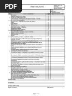 Check List Bodegas | PDF