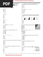Entrance Exam JSS1 PDF | PDF | Fraction (Mathematics) | Arithmetic