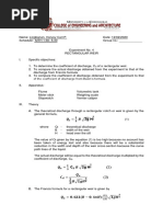 EN2314 Hydraulics - Formula Sheet 30oct19 PDF | PDF | Buoyancy | Fluid ...