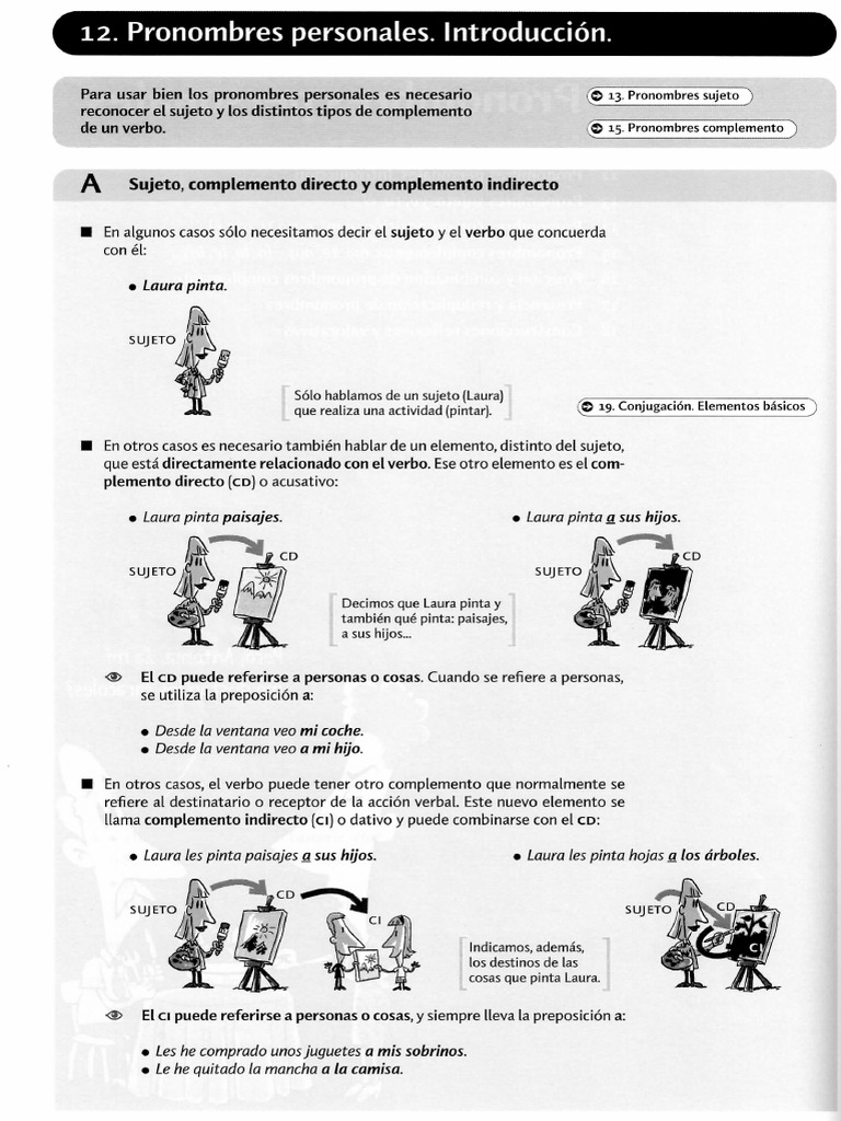 Pronombres 2 | PDF