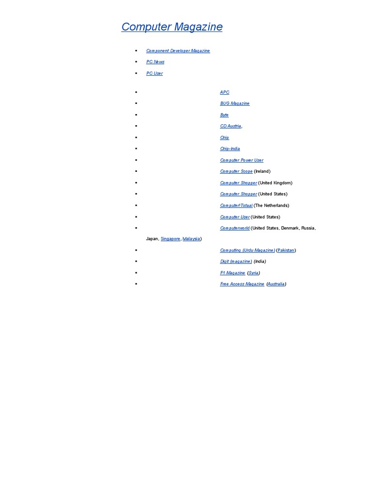 Component Developer Magazine | PDF