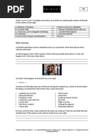 Conditionals - Explanation With Comic Strips | PDF