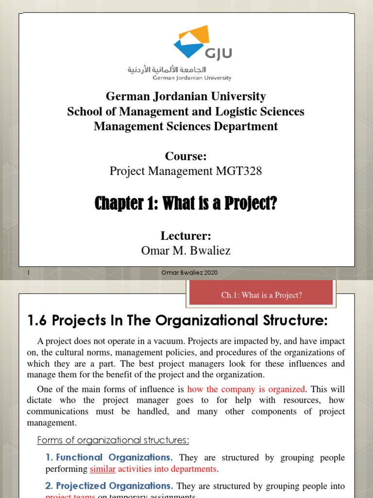 1 - What Is A Project - Part 3 | PDF | Net Present Value | Internal ...