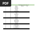 BBR Workout Table | PDF | Physical Exercise | Human Anatomy