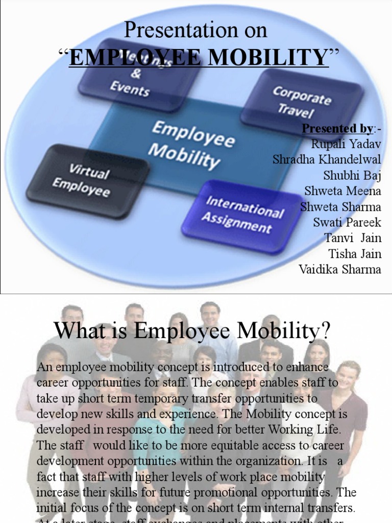 Presentation On "Employee Mobility": Presented By | Download Free PDF ...