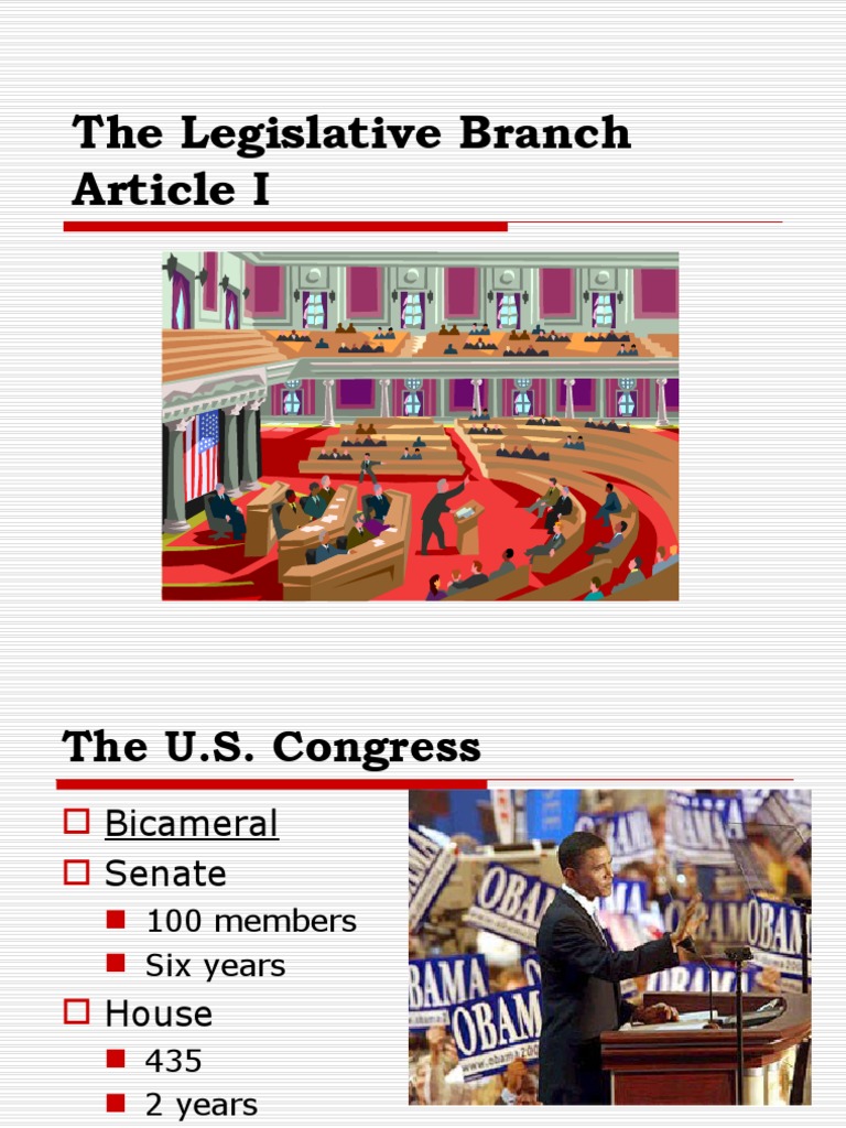 Overview of the U.S. Congress Structure | PDF | United States Congress ...