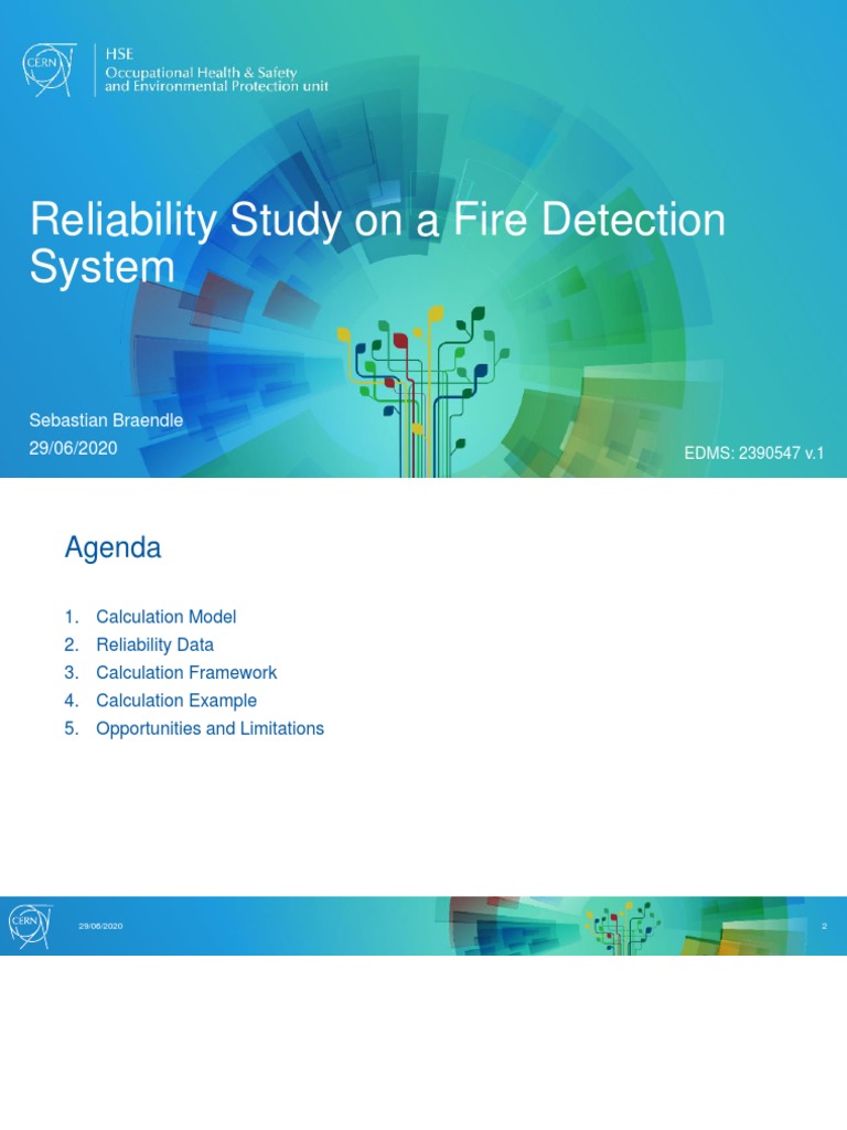 Reliability Study On A Fire Detection System | PDF | Reliability Engineering | Confidence Interval