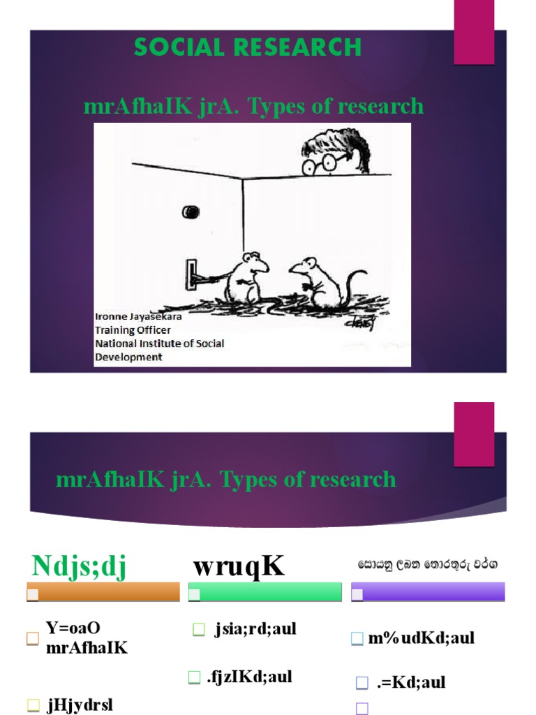 Types of Research | PDF