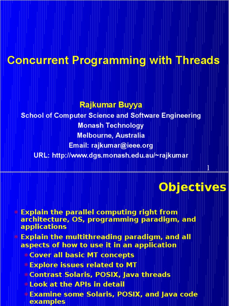 Multi Threading Thread Computing Parallel Computing 