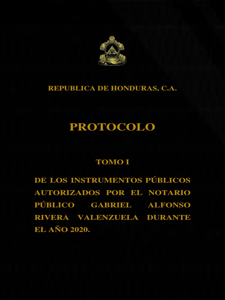 PROTOCOLO NOTARIAL, Derecho Notarial 2 | PDF | Empresas | Business