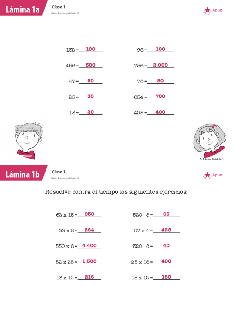 Clase1 MAT 5° | PDF