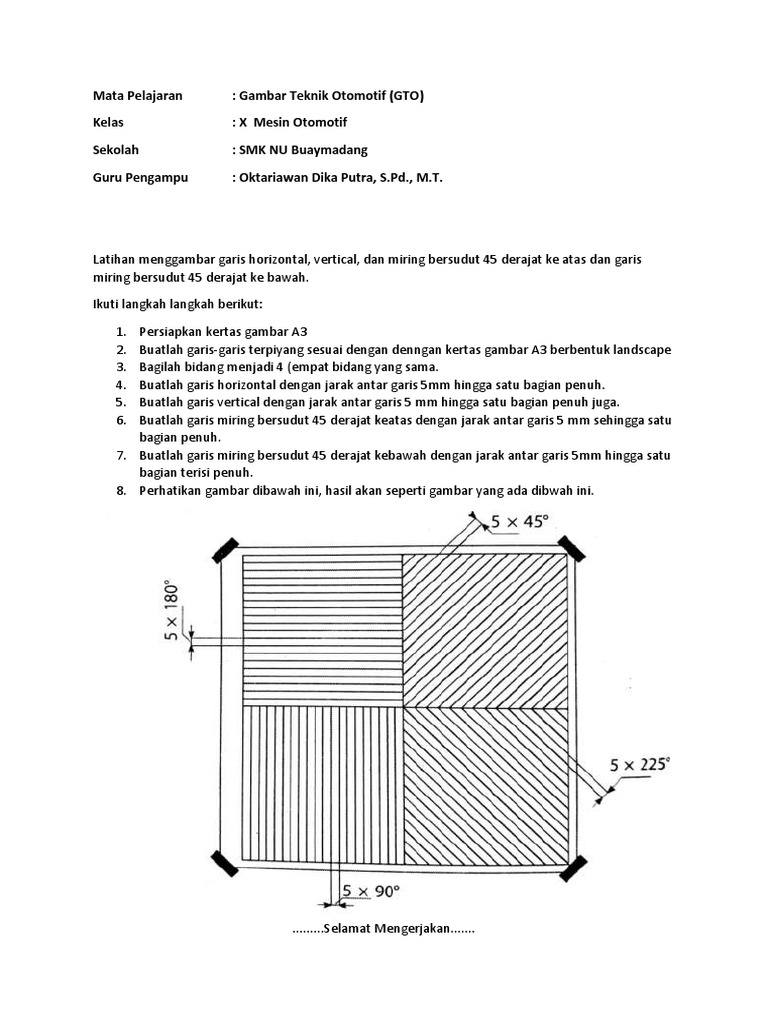 Tugas Gamtek 1 | PDF | Metode & Bahan Ajar | Seni