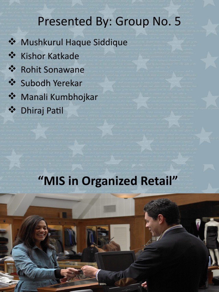 MIS in Organised Retail | PDF | Retail | Inventory