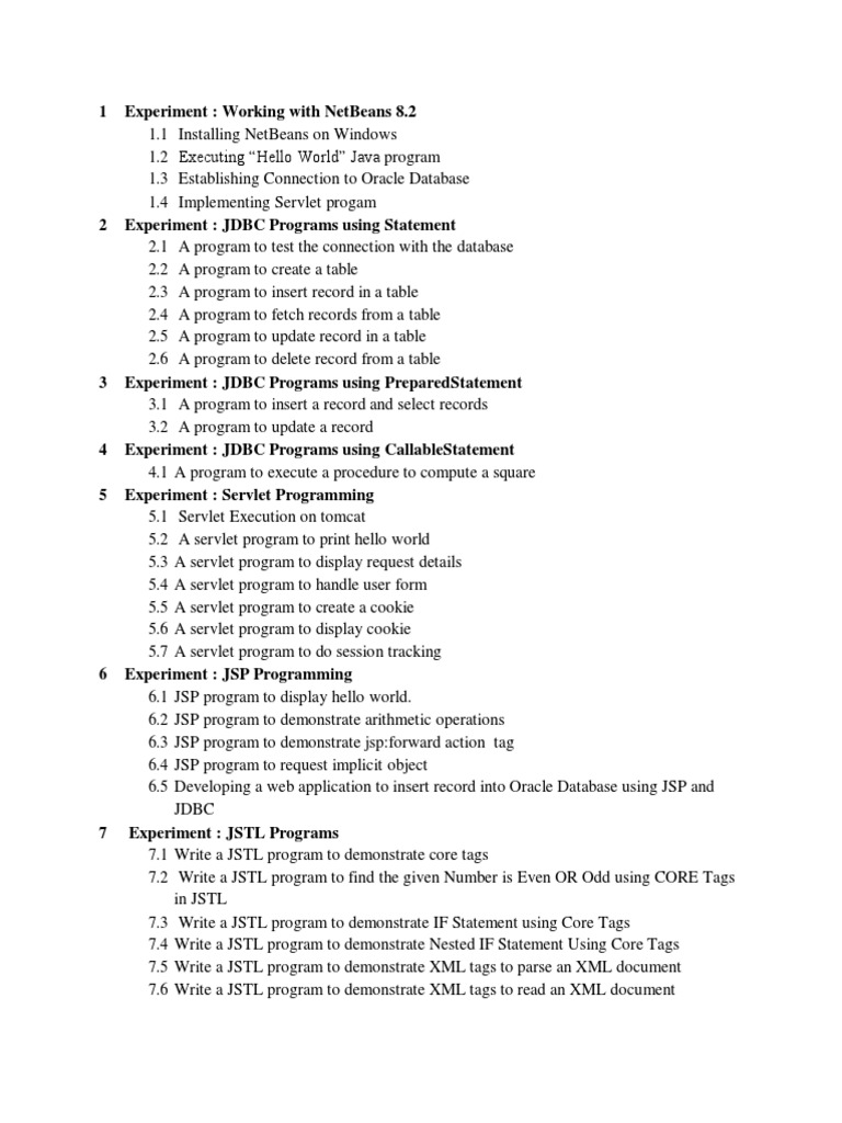 Advanced Java Programming Pdf Method Computer Programming Data Management 