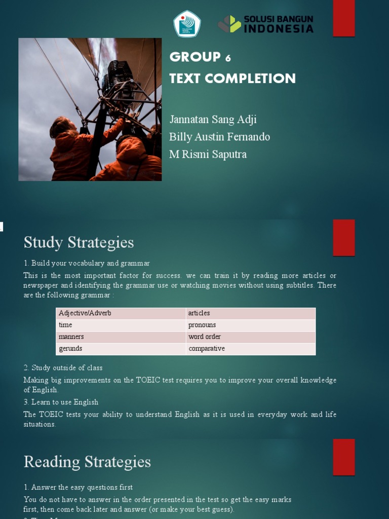 Mastering Text Completion: Effective Strategies for Understanding ...