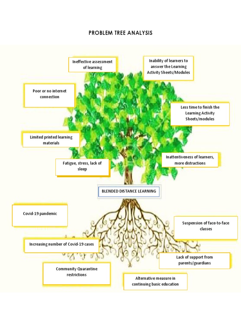 Problem Tree Analysis | Download Free PDF | Distance Education | Learning