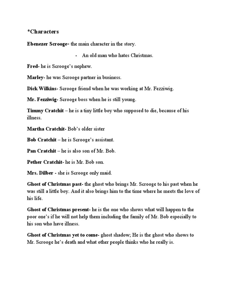 Christmas Carol | PDF | Ebenezer Scrooge | A Christmas Carol