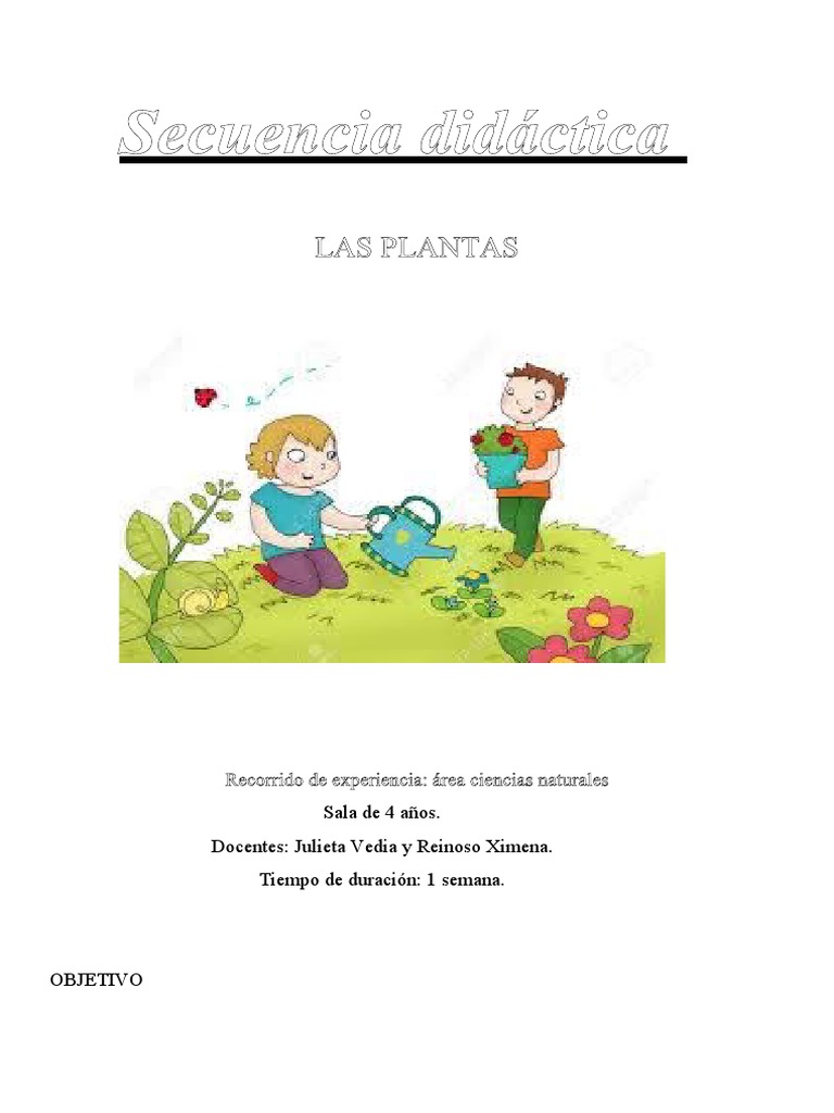 Secuencia Didáctica | PDF | Plantas | Biología