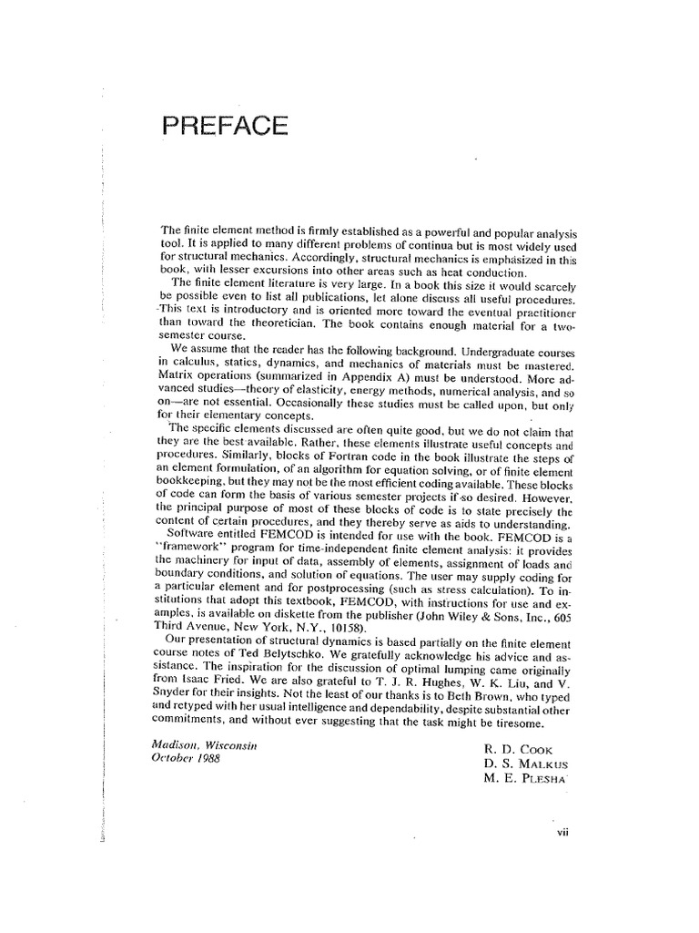 Robert D. Cook, David S. Malkus, Michael E. Plesha - Concepts and ...