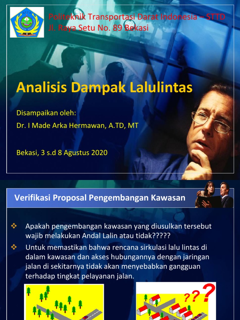Pedoman Andal Lalin - PDF | PDF | Bisnis