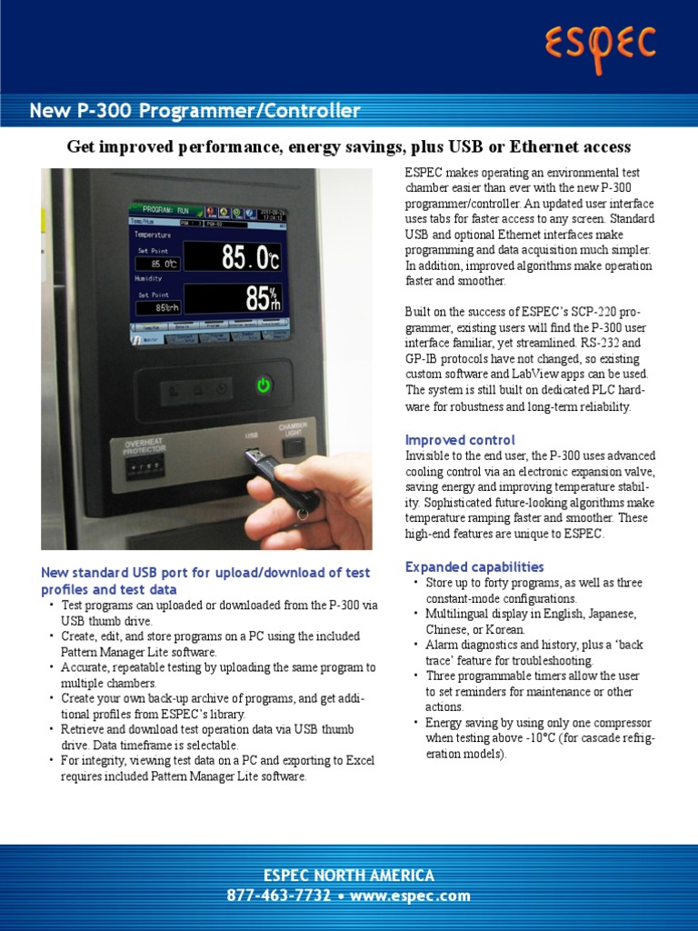 New P-300 Programmer/Controller: Get Improved Performance, Energy ...