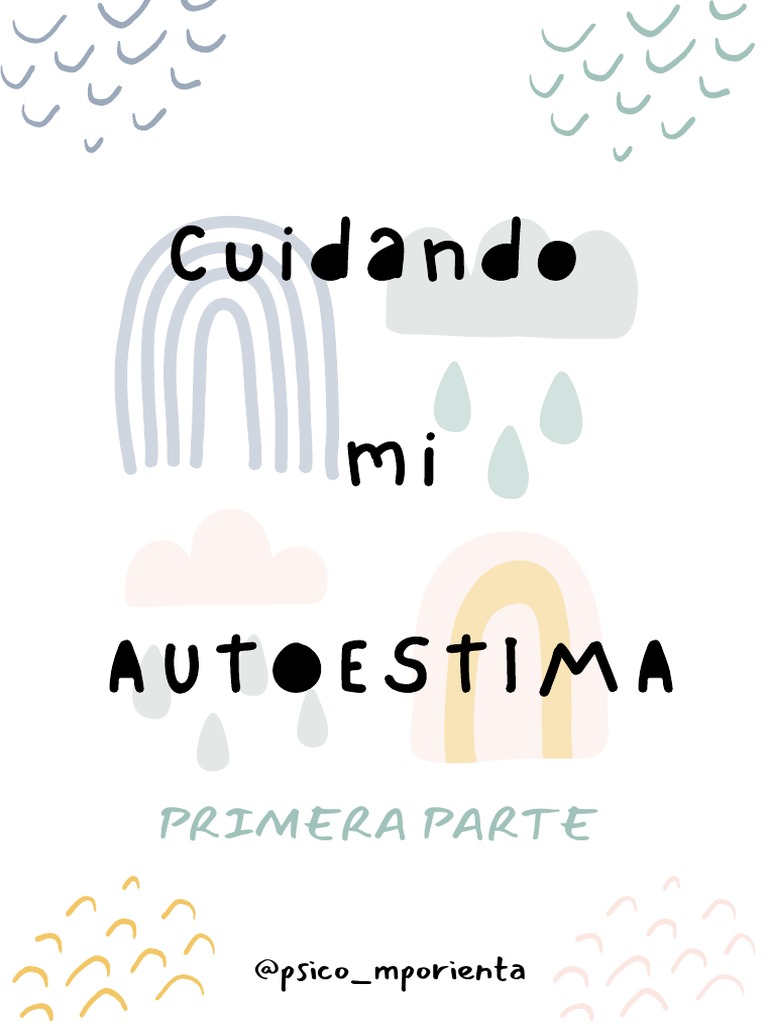 Cuaderno Autoestima Primera Parte | PDF | Autoestima | Sicología