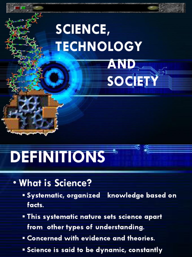 Understanding STS for Educators | PDF | Science | Society
