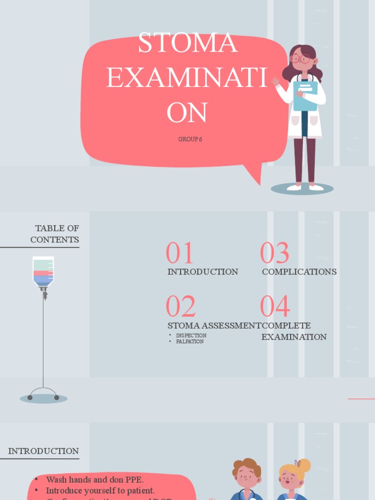 Stoma Examination | PDF | Gastroenterology | Medical Specialties