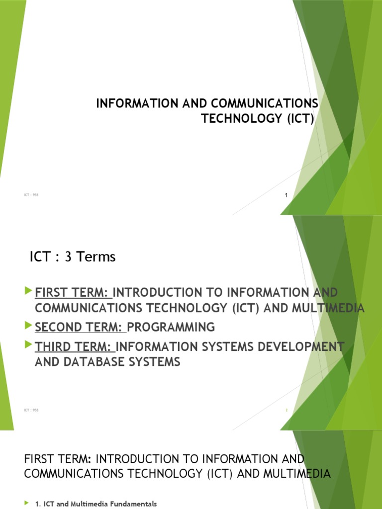 About ICT STPM | PDF | Business | Computers
