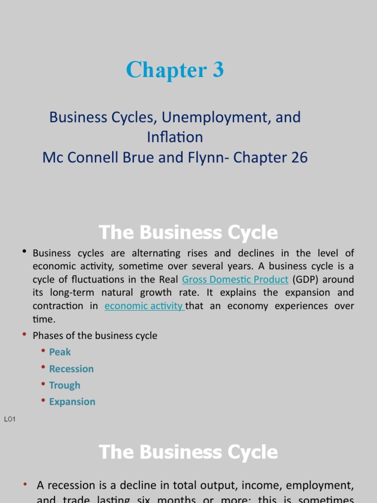 Business Cycles, Unemployment, and Inflation MC Connell Brue and Flynn ...