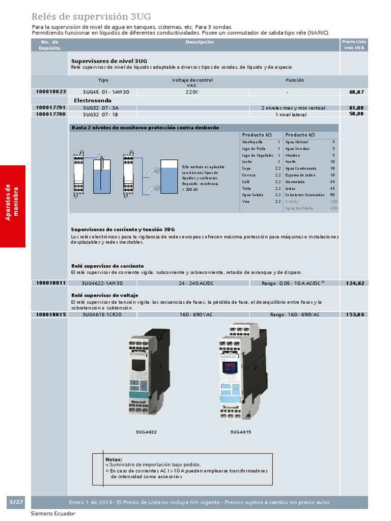 Rele 27 | PDF | Relé | Electricidad