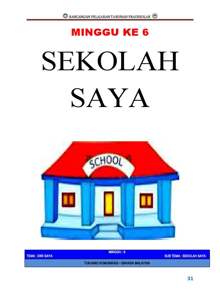 Minggu 6 - Sekolah Saya | PDF