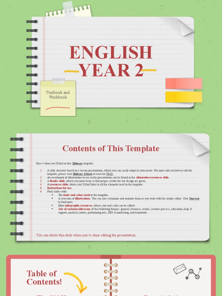 An Analysis of the Contents and Structure of an English Year 2 Textbook ...