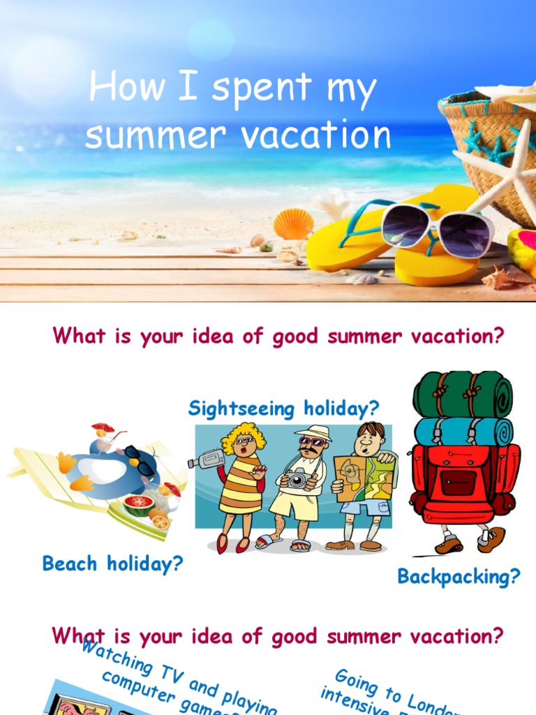 Summer Vacation Conversation | PDF | Observances | Holiday Or Vacation