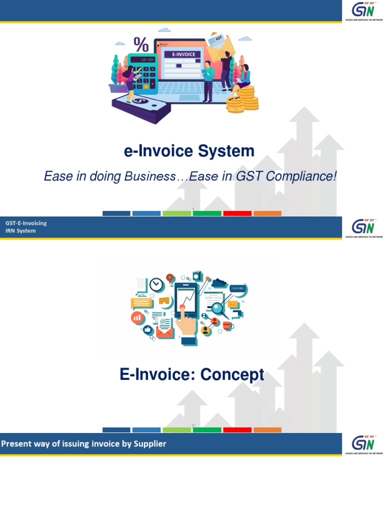 E-Invoicing System Overview and Guidelines | PDF | Invoice | Business