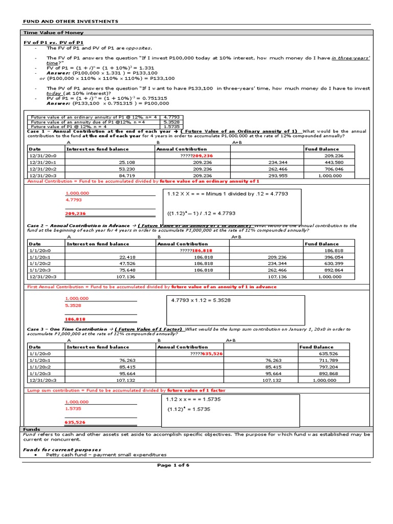 Topic 6 Cash Surrender Value and Other Investment Expires PDF | PDF