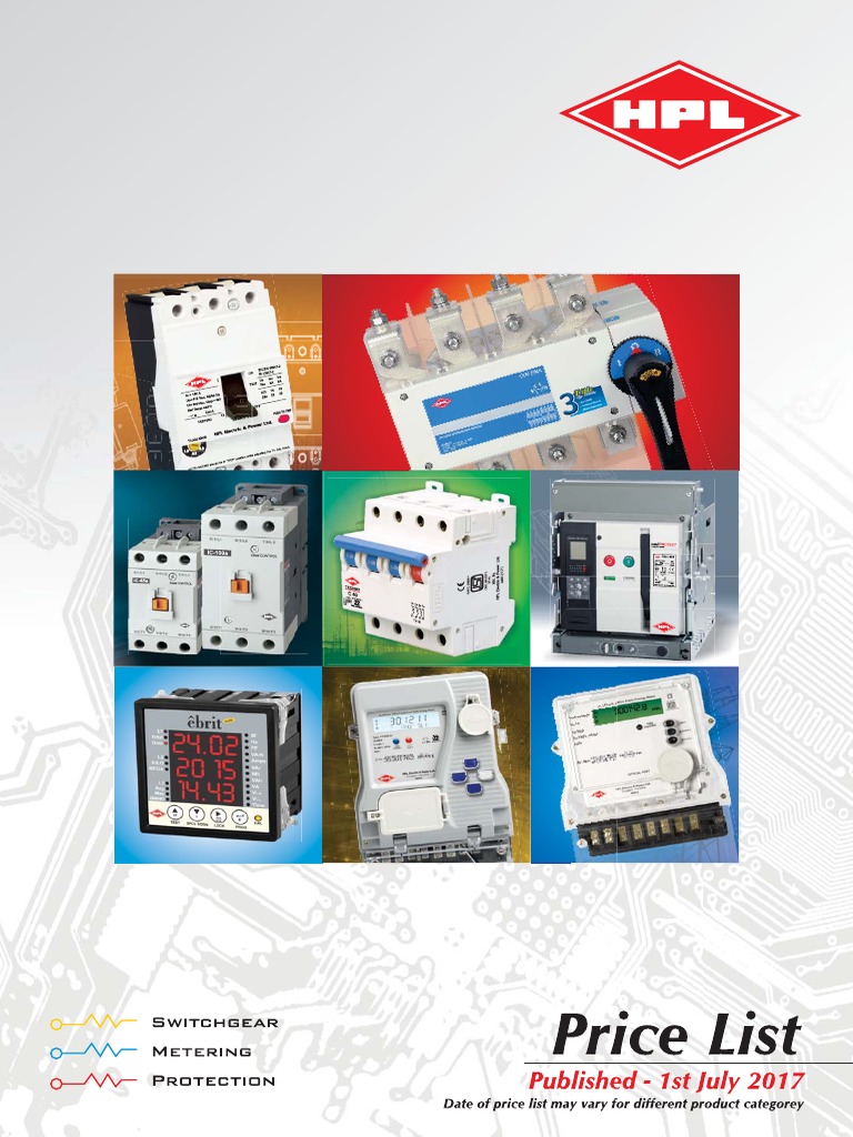 Meter Price List List 1717 | PDF