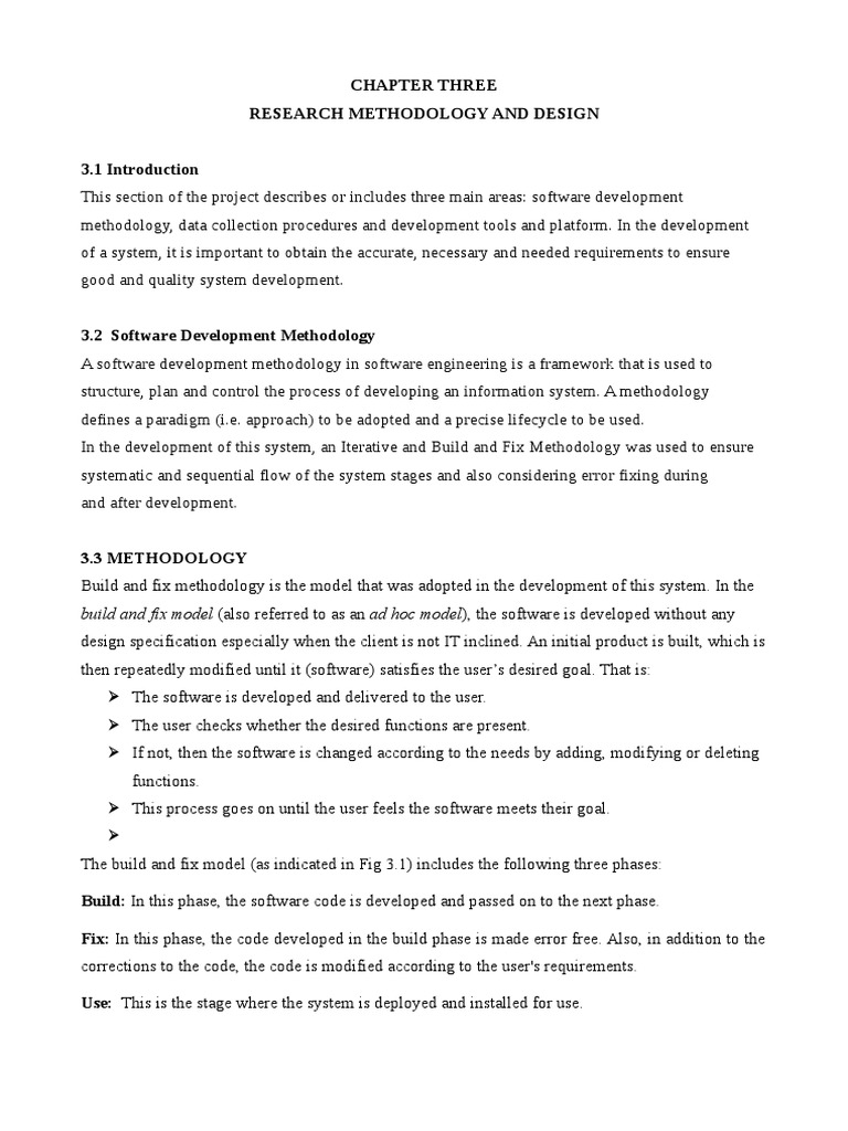 Build and Fix Model (Also Referred To As An Ad Hoc Model), The Software ...