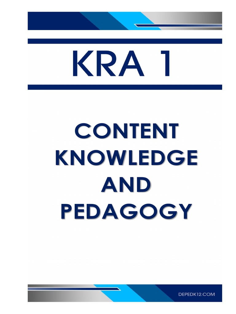 Assessment of Teacher Performance: Objectives, Measures of Performance ...
