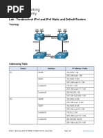 13.2.7 Packet Tracer - Use Ping and Traceroute To Test Network ...