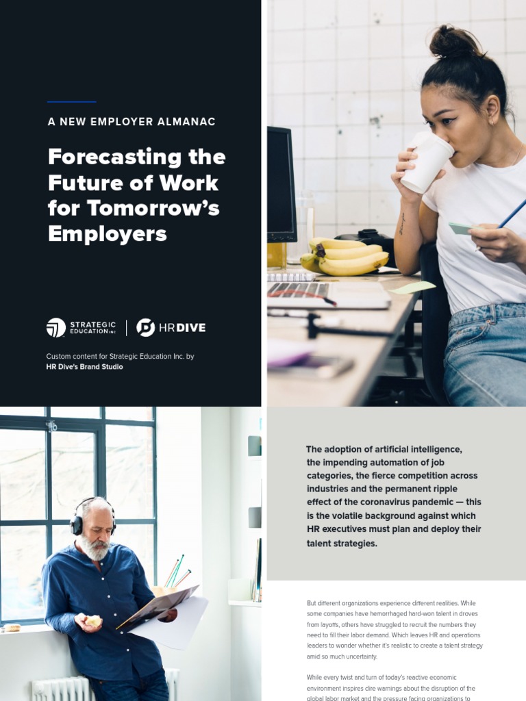 Forecasting The Future of Work | PDF | Employment | Telecommuting