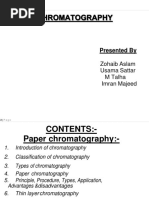 Paper Chromatography Lab Report | PDF | Chromatography | Elution