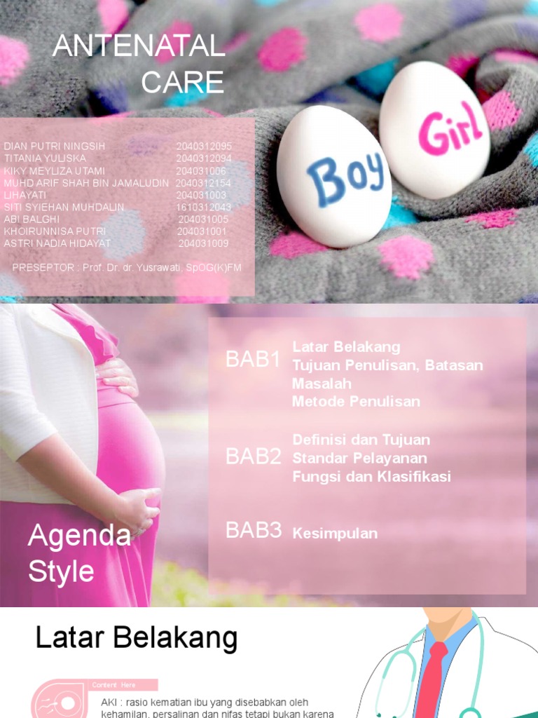 Antenatal Care | PDF