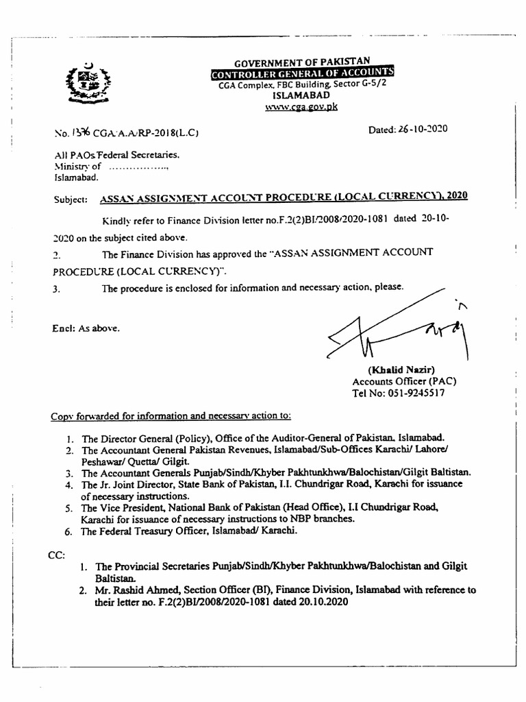 Asaan Account Local Currency 2020 | PDF