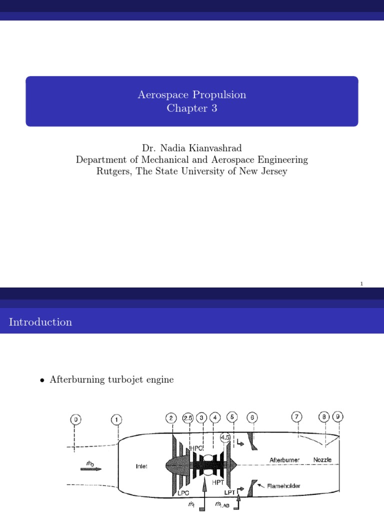 Lectures Chapter3 | PDF | Rocket | Propulsion